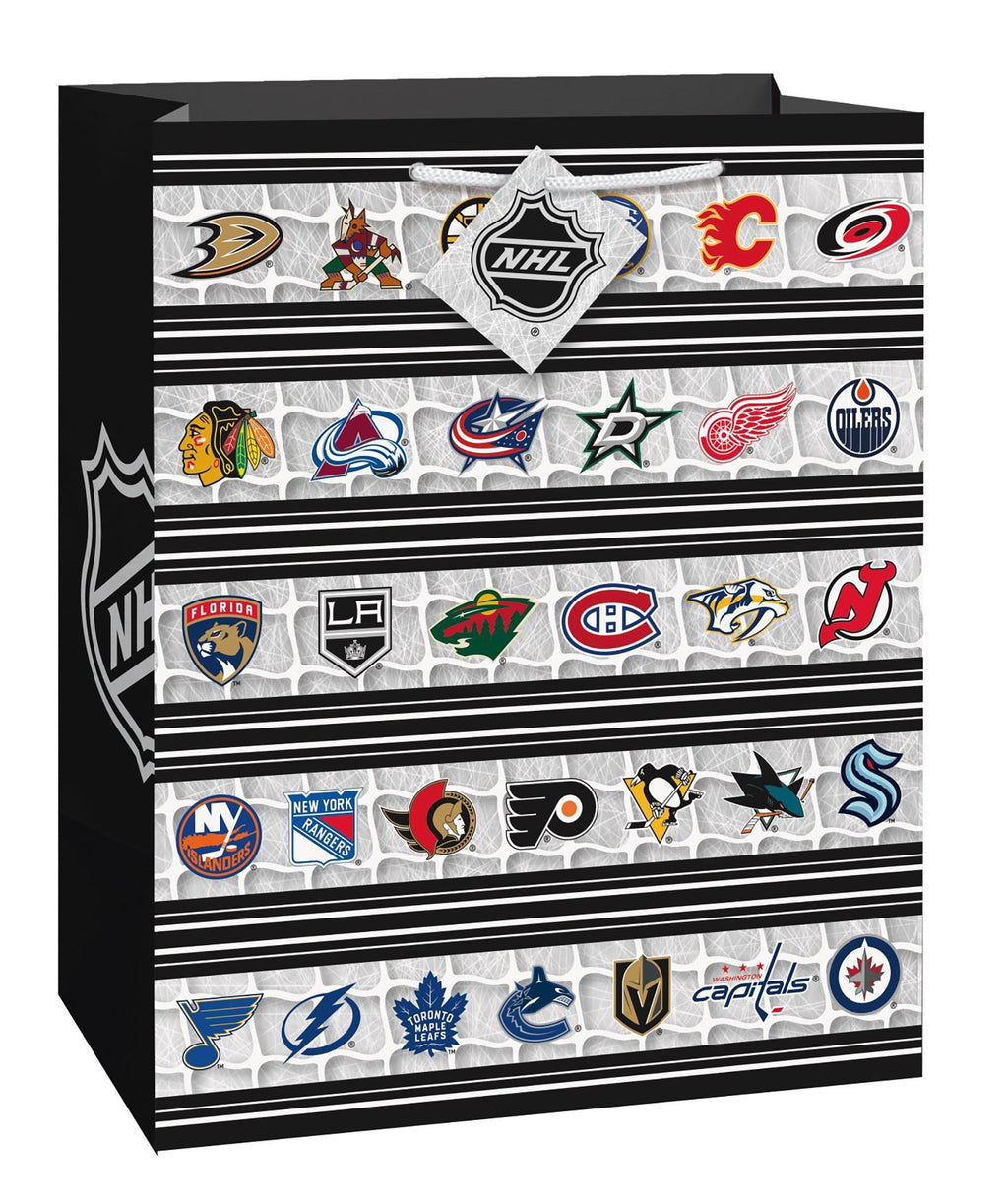 NHL Paper Gift Bag 12.5x10.5in